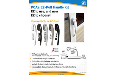PCA Product Brochures - Custom Aluminum Screen Doors | PCA Products