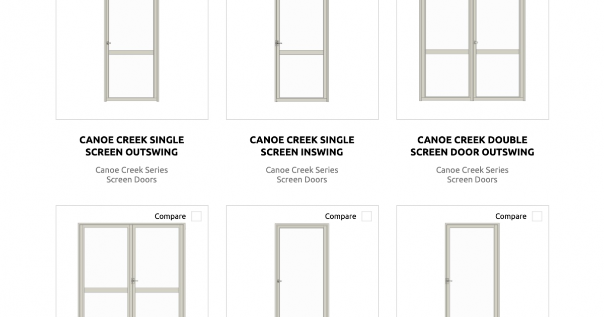 Screen Doors in Bim/Revit | PCA Products