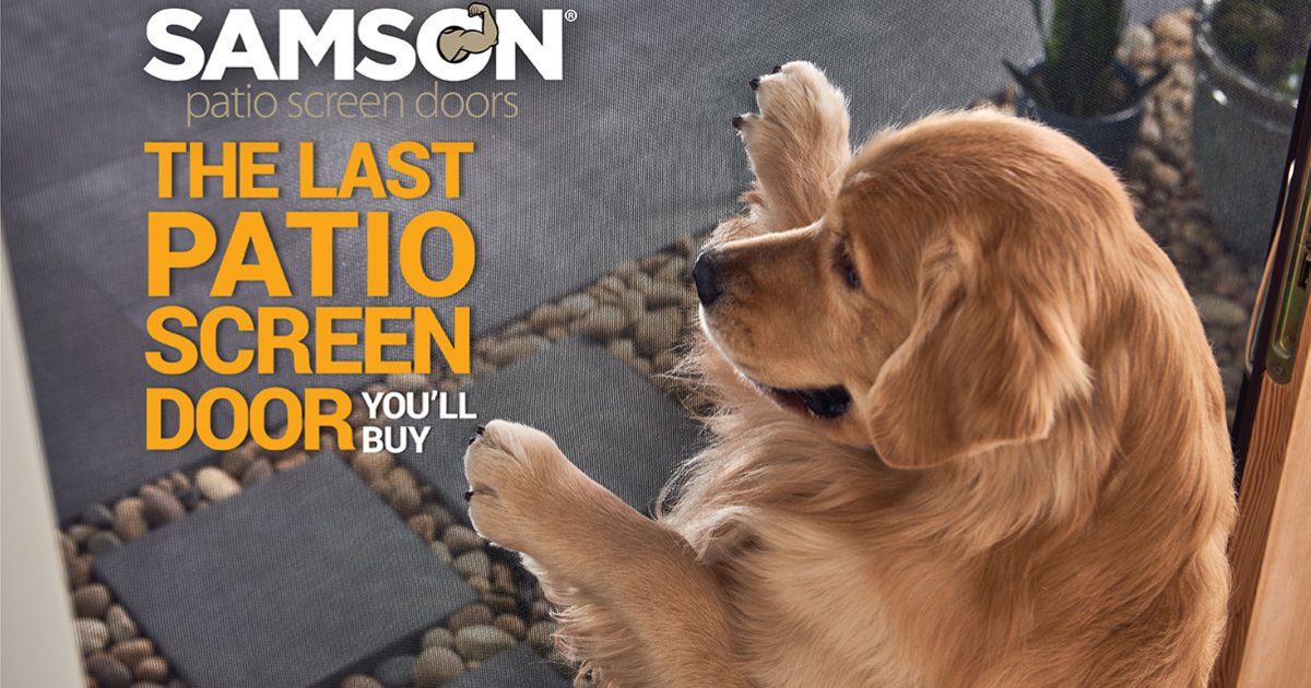 Samson Replacement Sliding Patio Screen Door | PCA Products